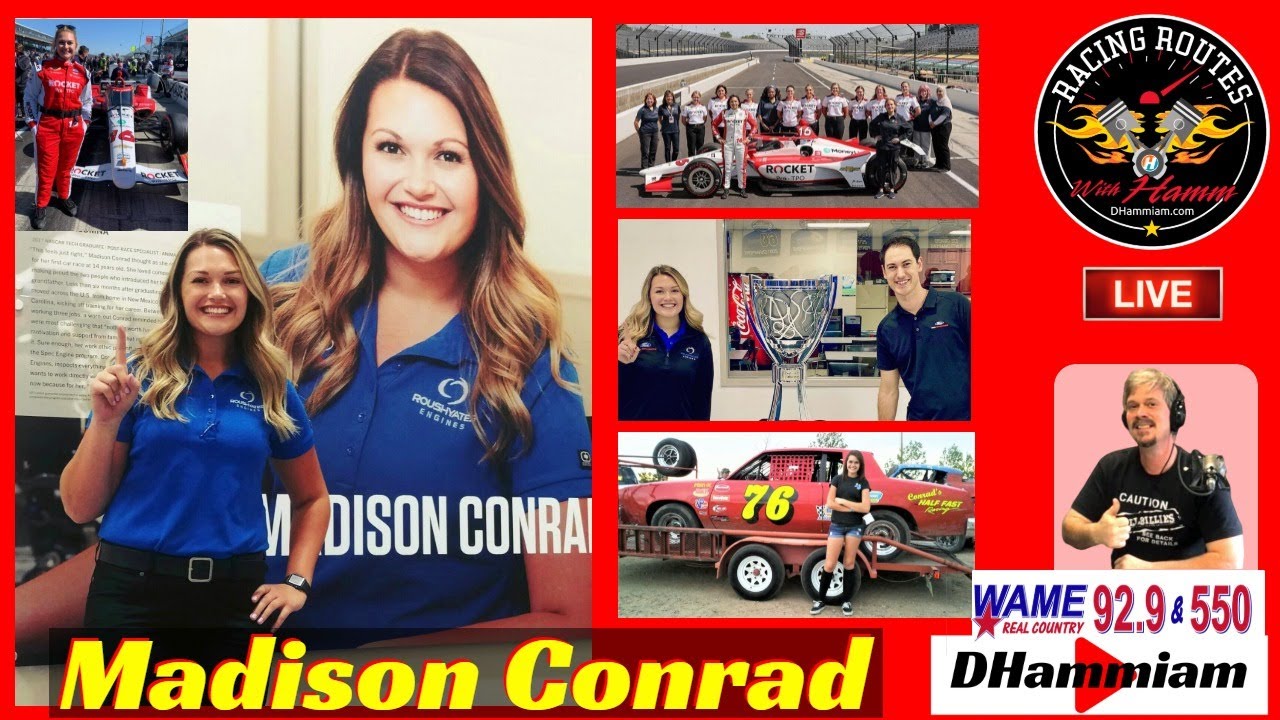 Madison Conrad on Racing Routes with Hamm - YouTube