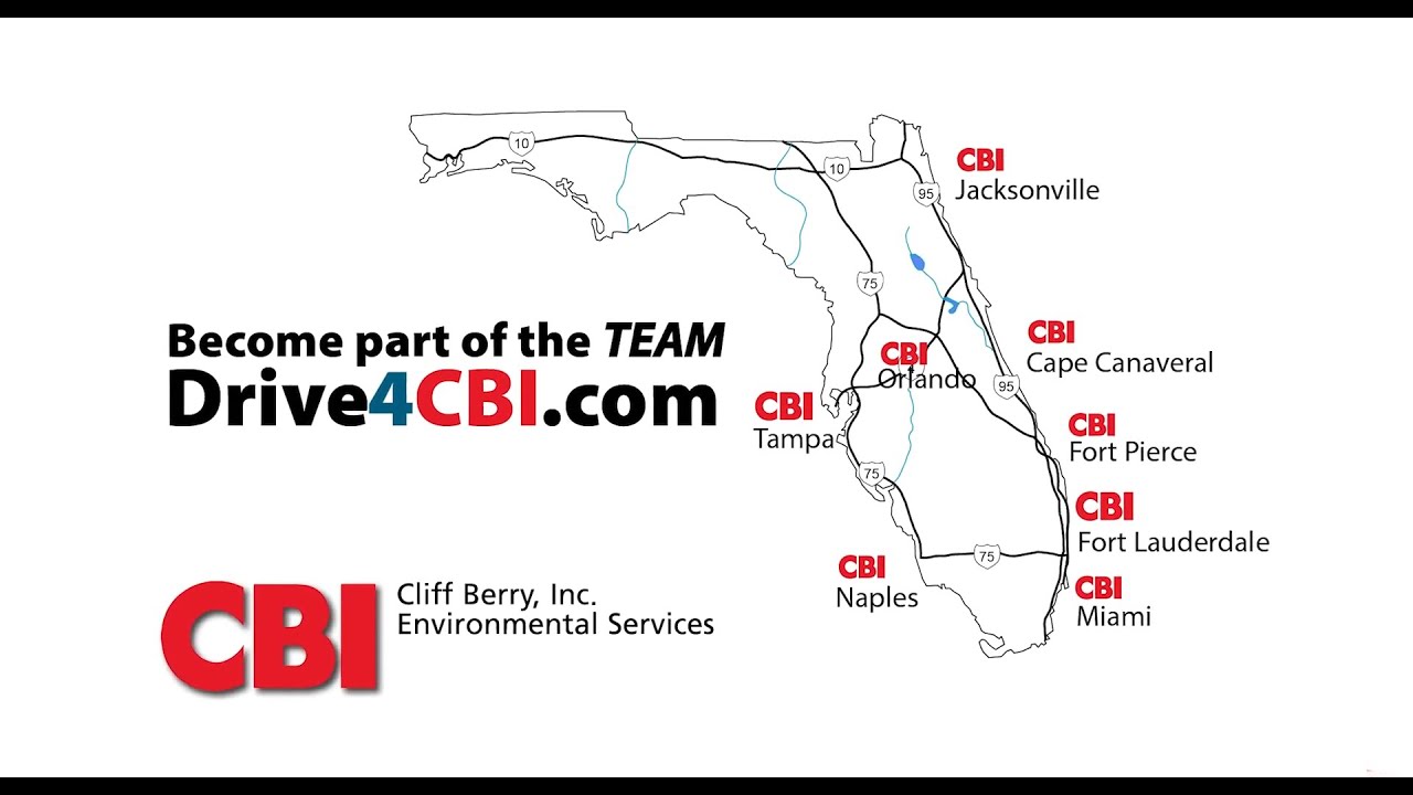 Apply Now - Hiring CDL Drivers Florida at Cliff Berry Inc. (CBI) - YouTube