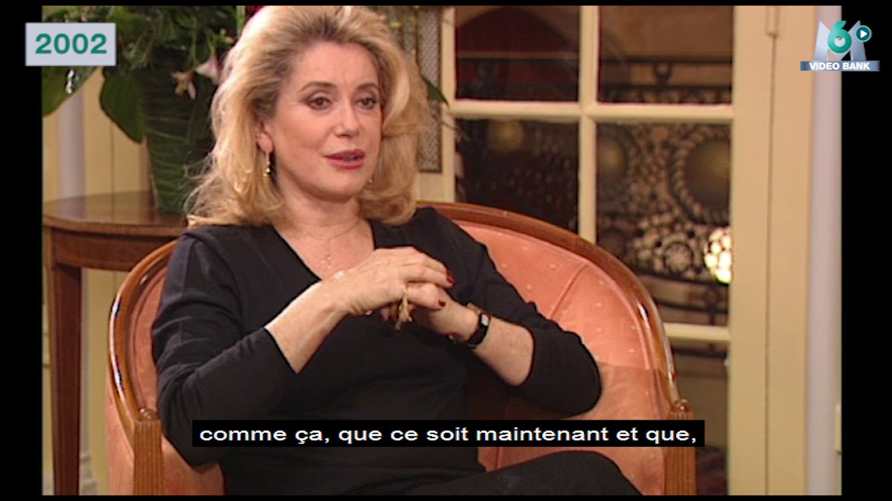 Extrait archives M6 Video Bank // Interview de Catherine Deneuve (6 ...