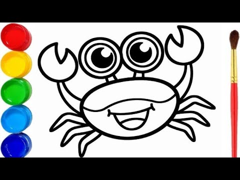 How to Draw Crub ||Crub drawing easy||Drawing, Painting and Coloring ...