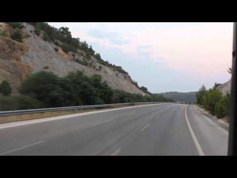 Izmir-Cesme Otoyolu, Highway, Autobahn (HD)