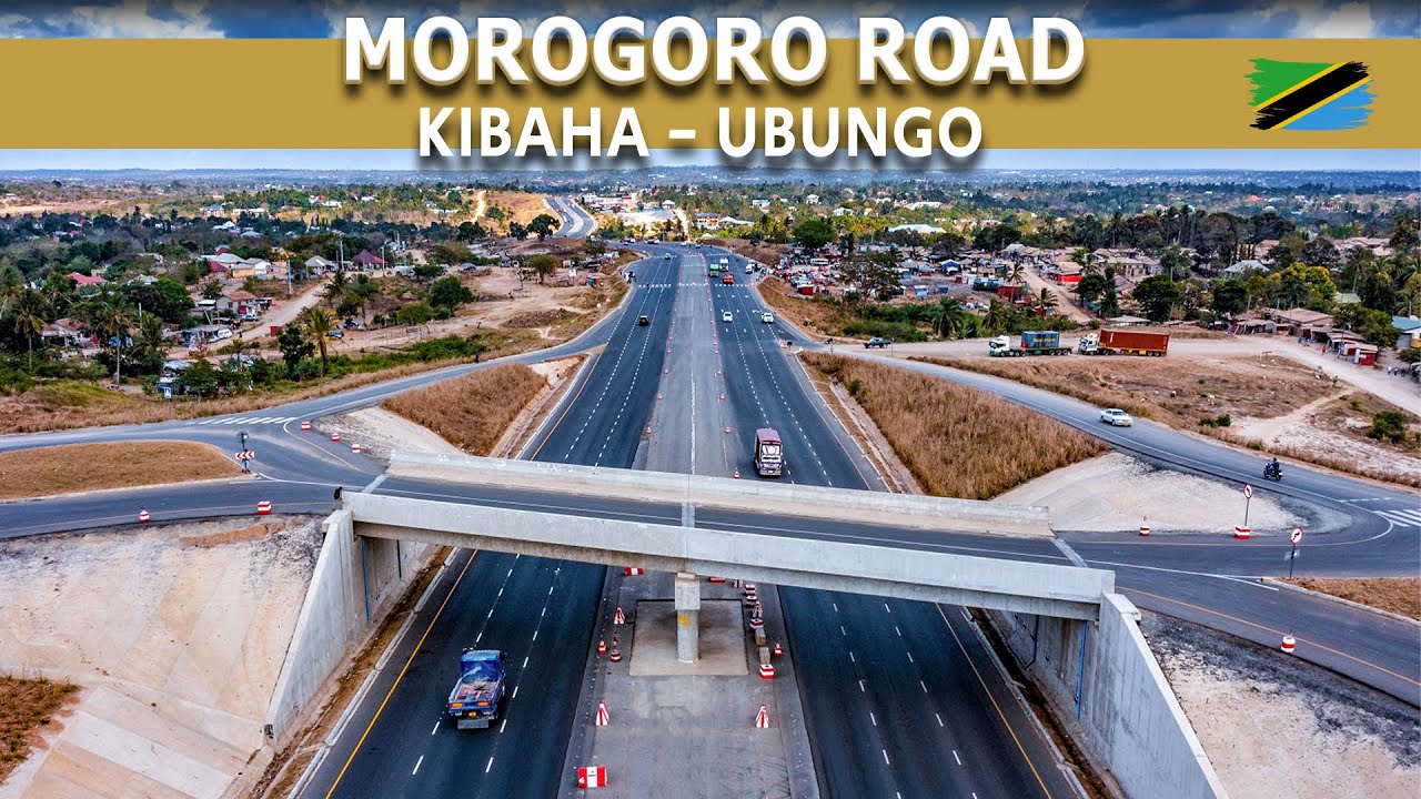 New Morogoro Road, 6 ways | KIBAHA - UBUNGO Dar Es Salaam Tanzania. 4K ...