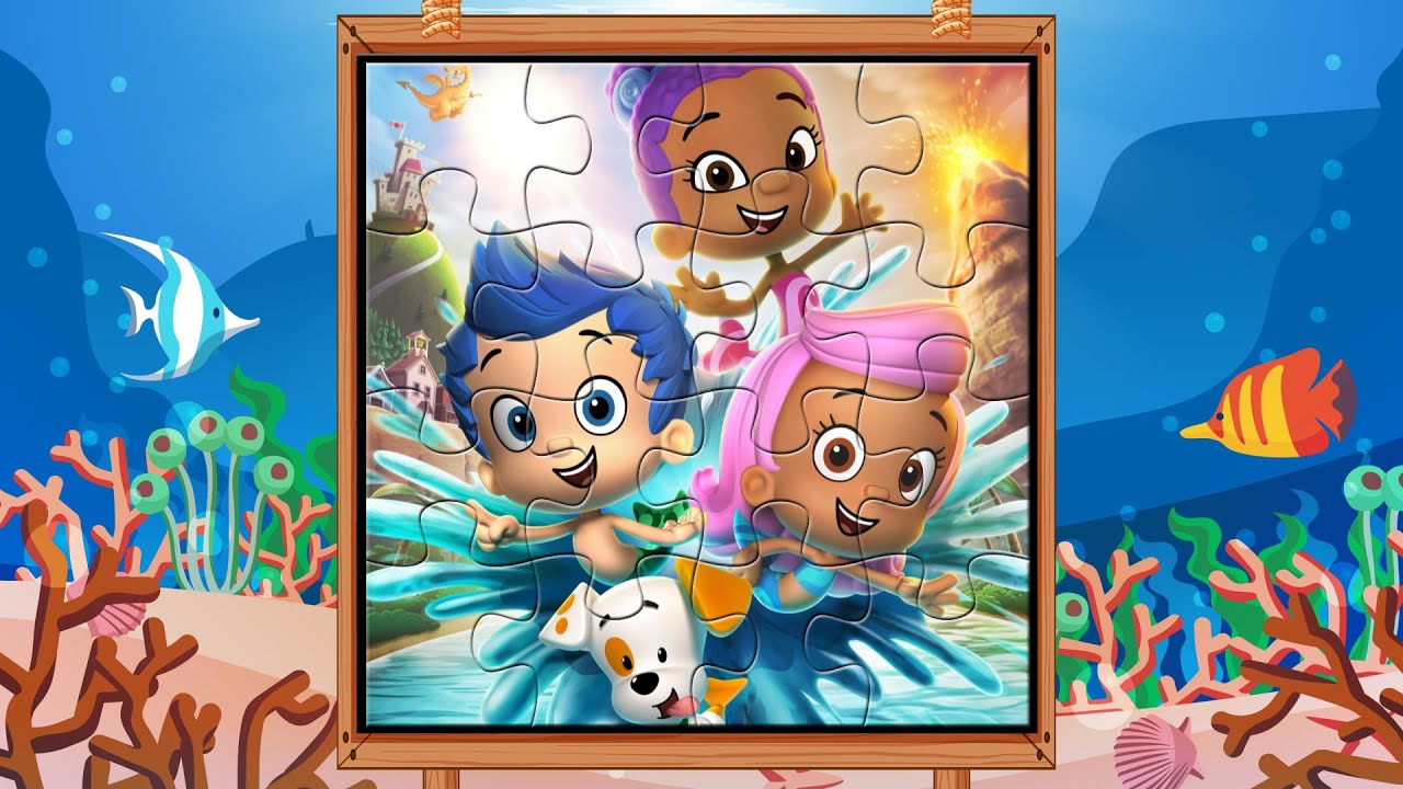 Kids Fun TV - Puzzle Game - Bubble Guppies - Art for kids hub / Funny ...