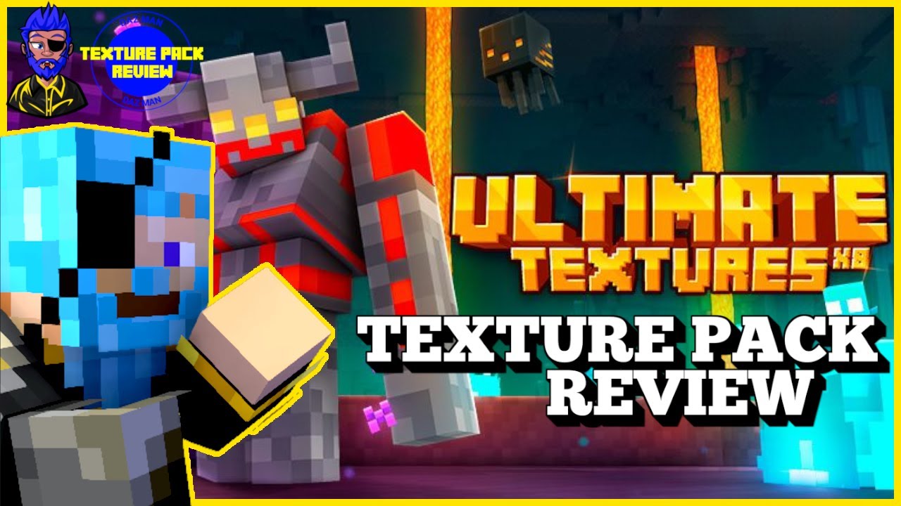 Daz Man Reviews Ultimate Textures 8x8 Texture Pack In Minecraft Bedrock! Texture Pack Review ...