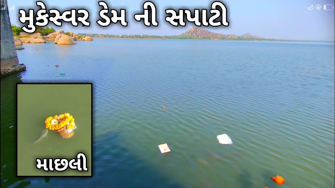મૂકેશવર ડેમ ની સપાટી કેટલી સે Dem Viralvideo Gujrativillagelife 5135