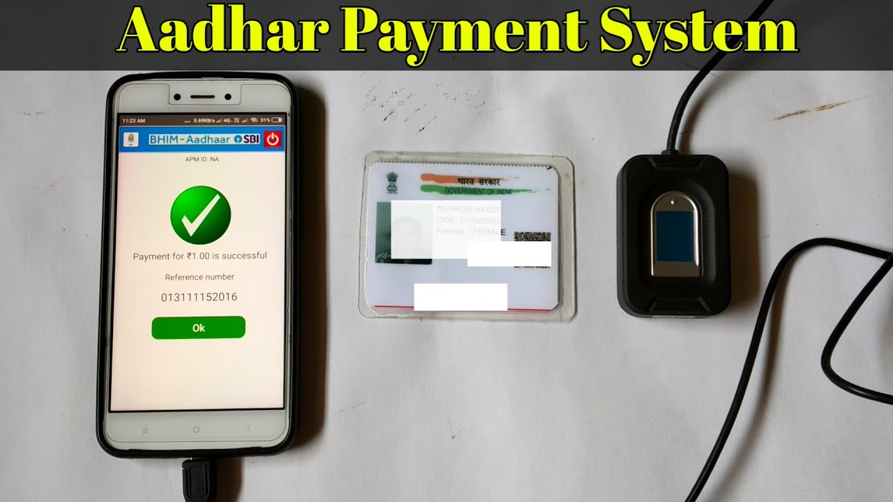 Aadhar Payment System - YouTube