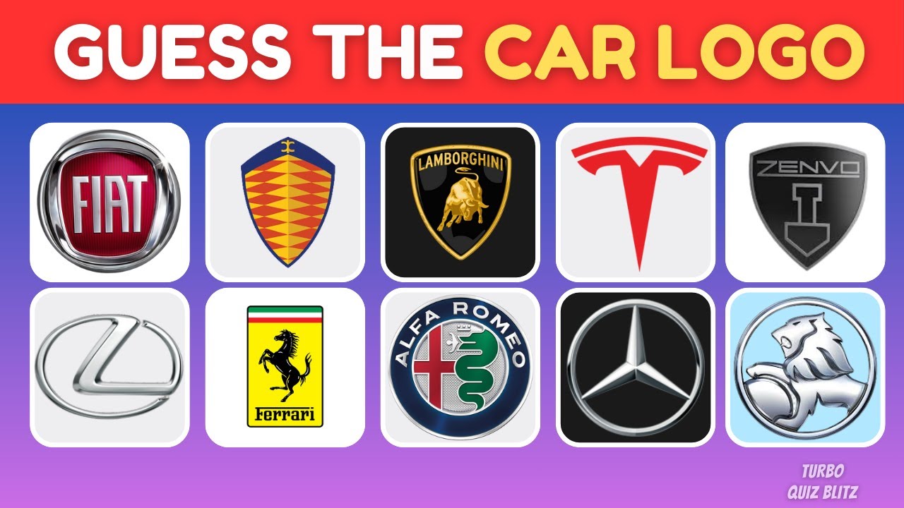 Guess The Car Brand Logo (EASY) - YouTube