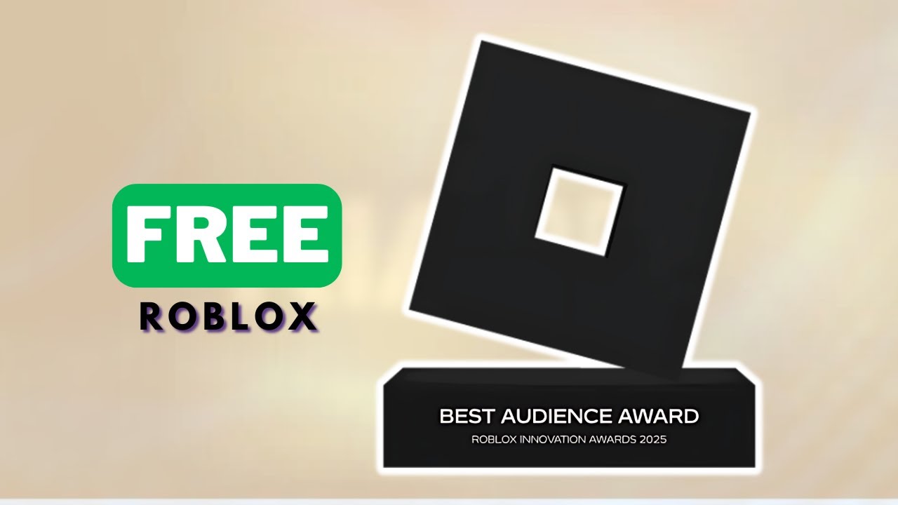 FREE UNLIMITED ITEM | How to get Best Audience Award in Roblox ...