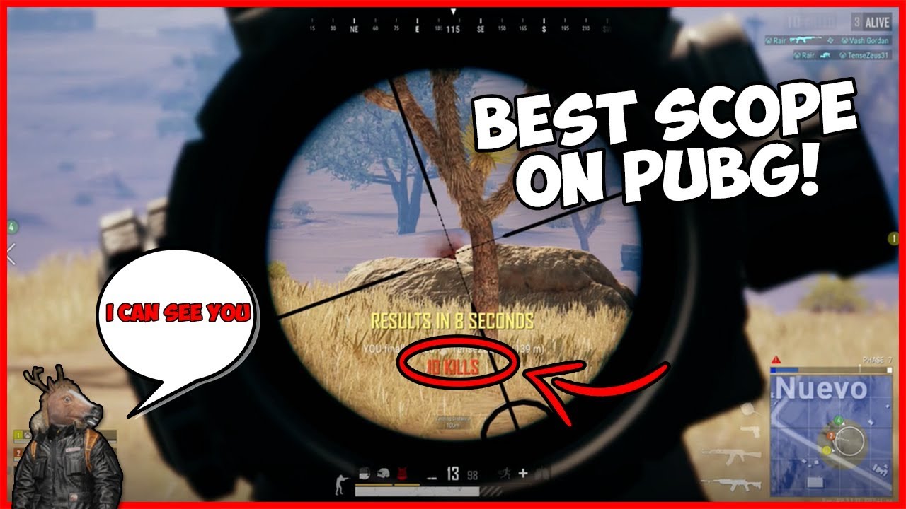 SKS With 8x Scope! Best Scope On PUBG! (PUBG XBOX / PS4) - YouTube