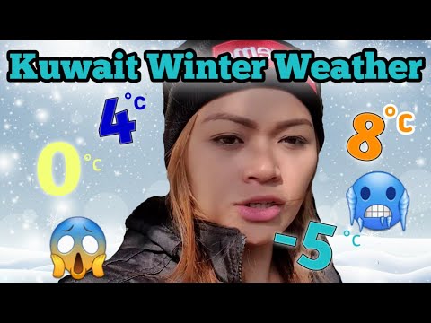 KUWAIT Winter Weather with Hugot😄 #kuwaitwinter #coldness # ...