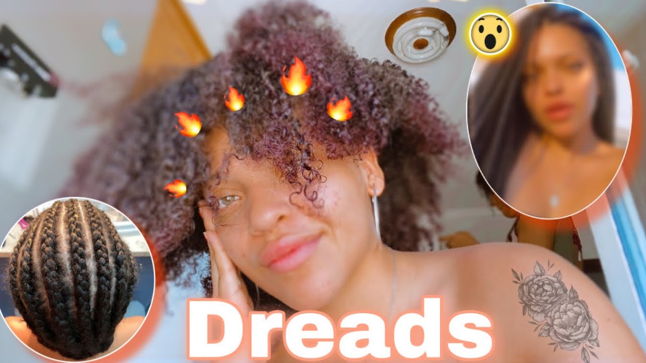 Vlog dos meus DREADS!! - YouTube