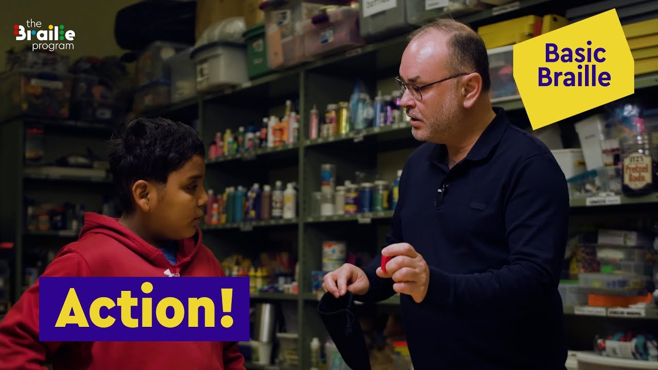ACTION! Basic braille activity - YouTube