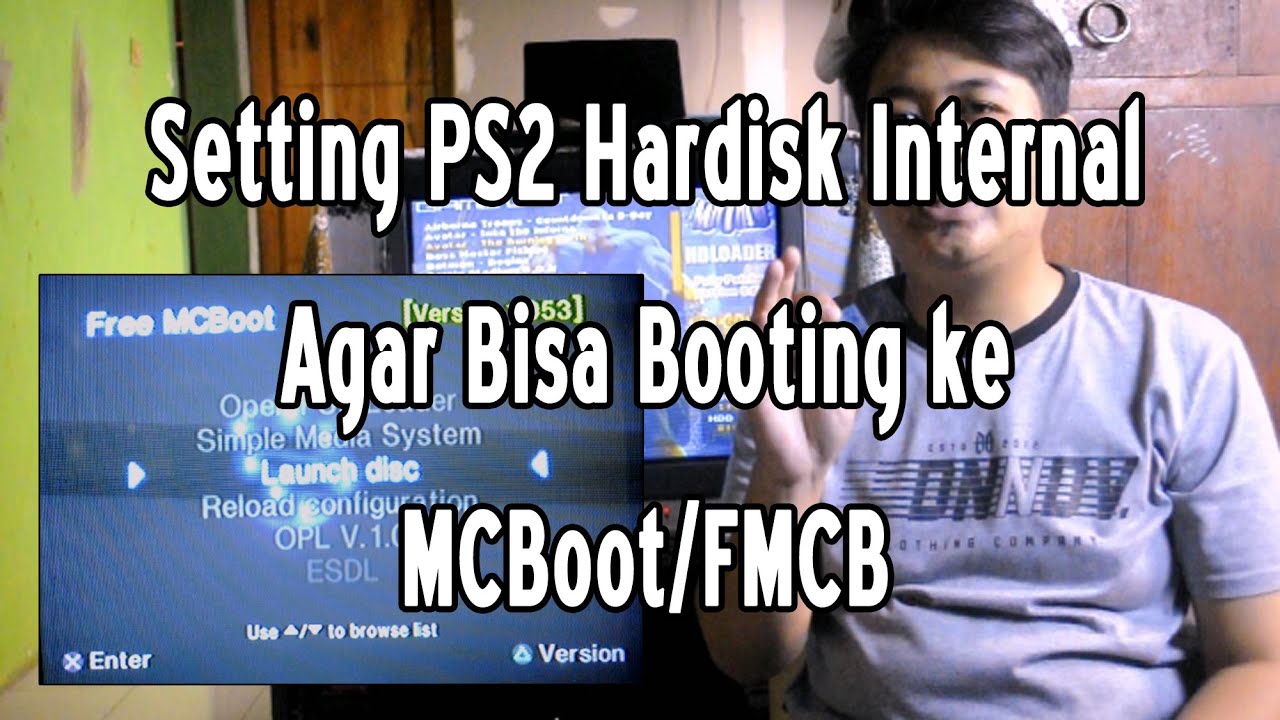 Setting PS2 Hdd Internal Agar Boot Ke MCboot - YouTube