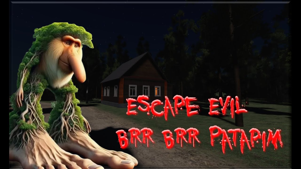 Escape Evil Brr Brr Patapim 🌳🐵 — Official Horror Game Trailer - YouTube