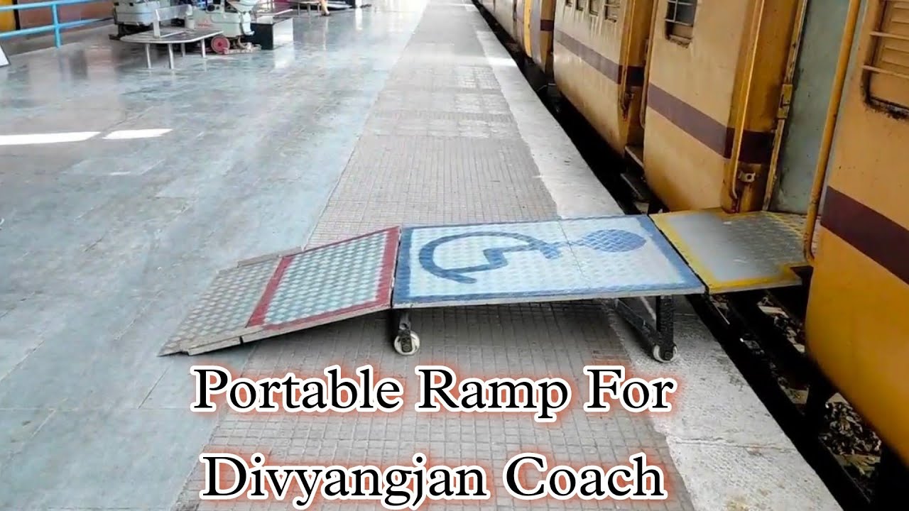 Portable Ramp For Divyangjan Coach - YouTube