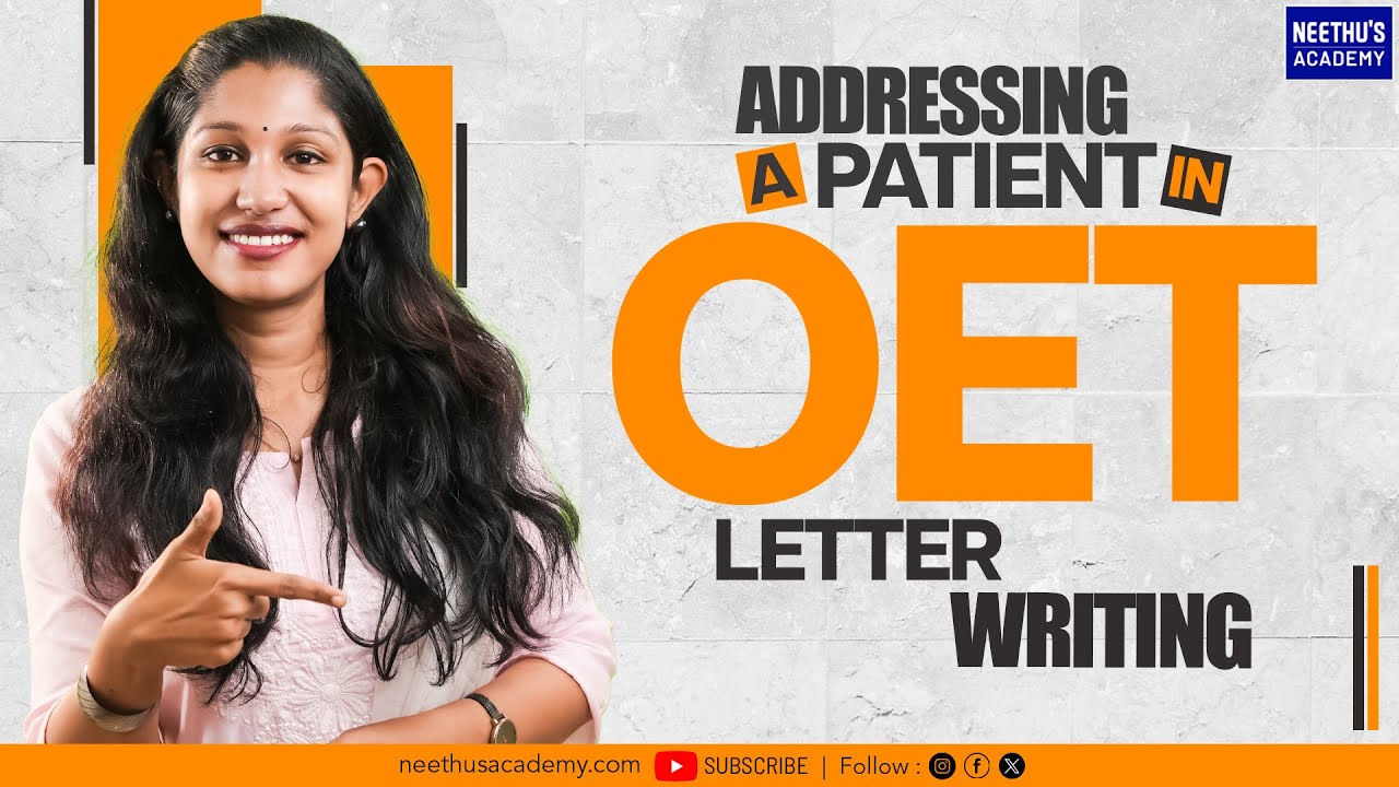 𝐇𝐨𝐰 𝐝𝐨 𝐲𝐨𝐮 𝐚𝐝𝐝𝐫𝐞𝐬𝐬 𝐚 𝐩𝐚𝐭𝐢𝐞𝐧𝐭 𝐢𝐧 𝐎𝐄𝐓 𝐋𝐞𝐭𝐭𝐞𝐫 𝐖𝐫𝐢𝐭𝐢𝐧𝐠? - YouTube