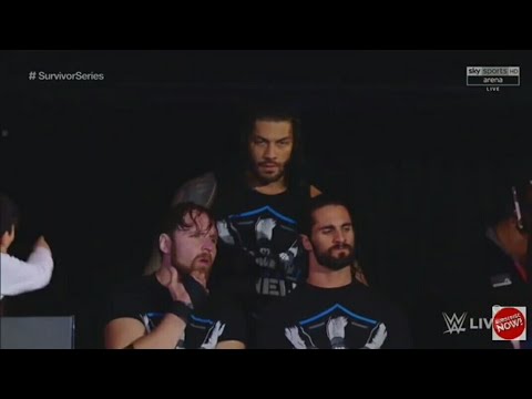 Roman Reigns Entrance (Returns) with the shield at Raw Nov. 13th 2017.