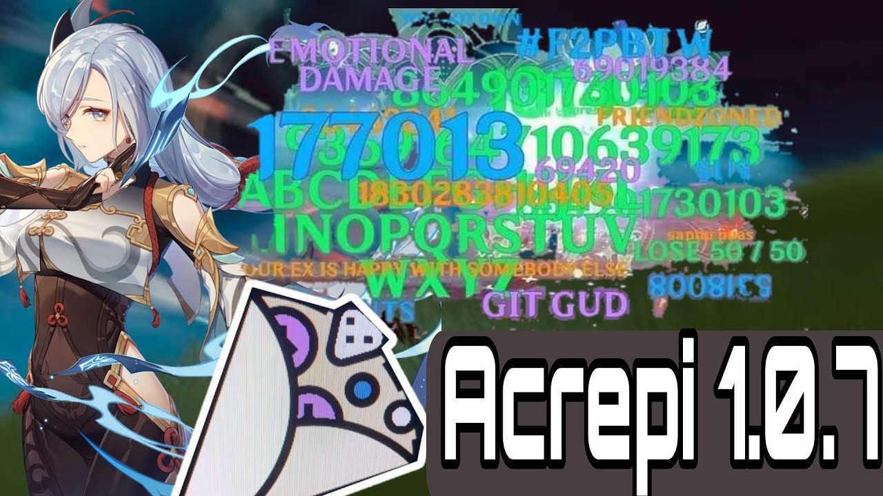 Newest Genshin Acrepi 1.0.7 | no more 2 guy LGHDTV+ - YouTube