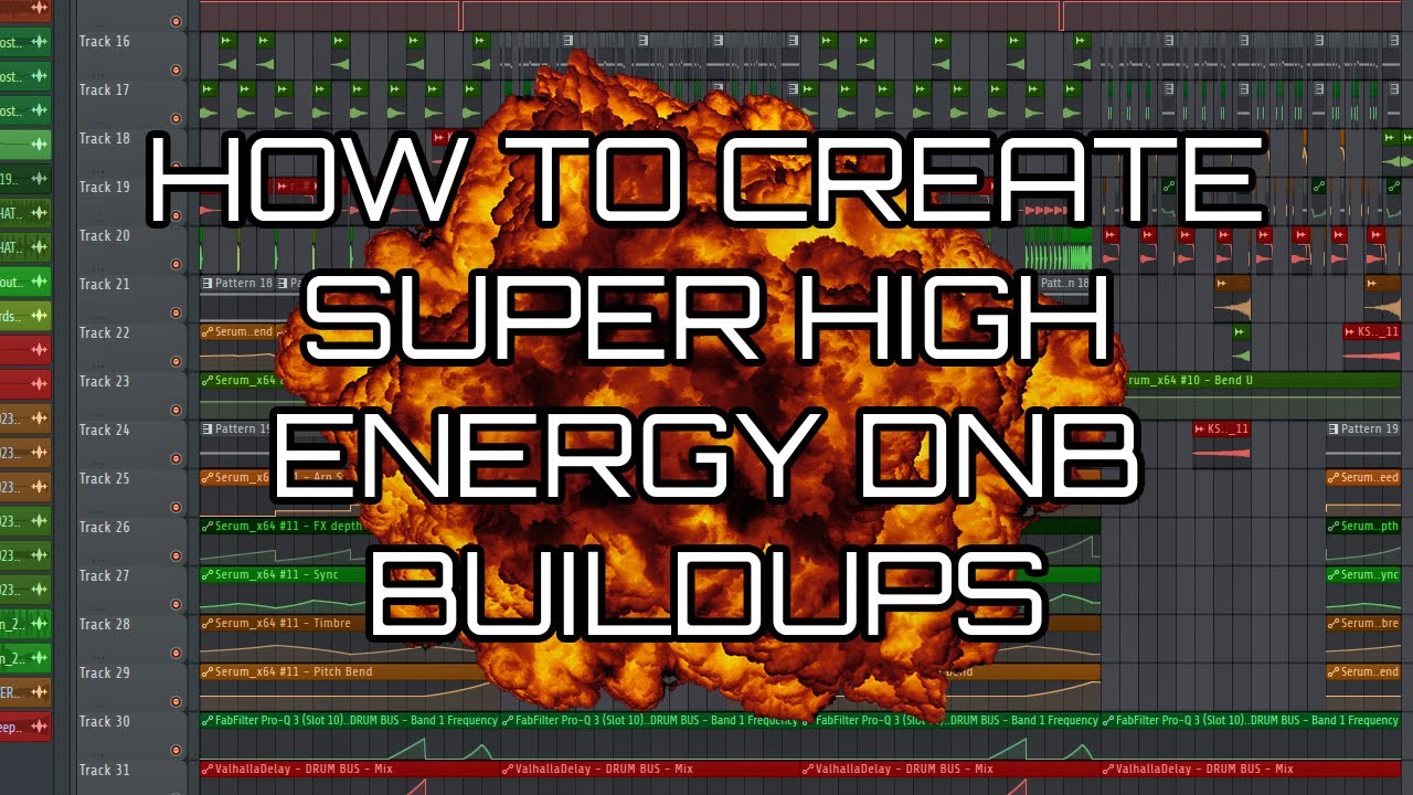 How To Create Super High Energy DNB Buildups - YouTube