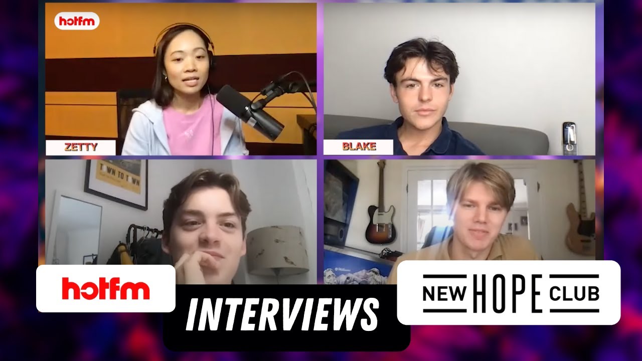 Hot FM Interviews NEW HOPE CLUB! - YouTube