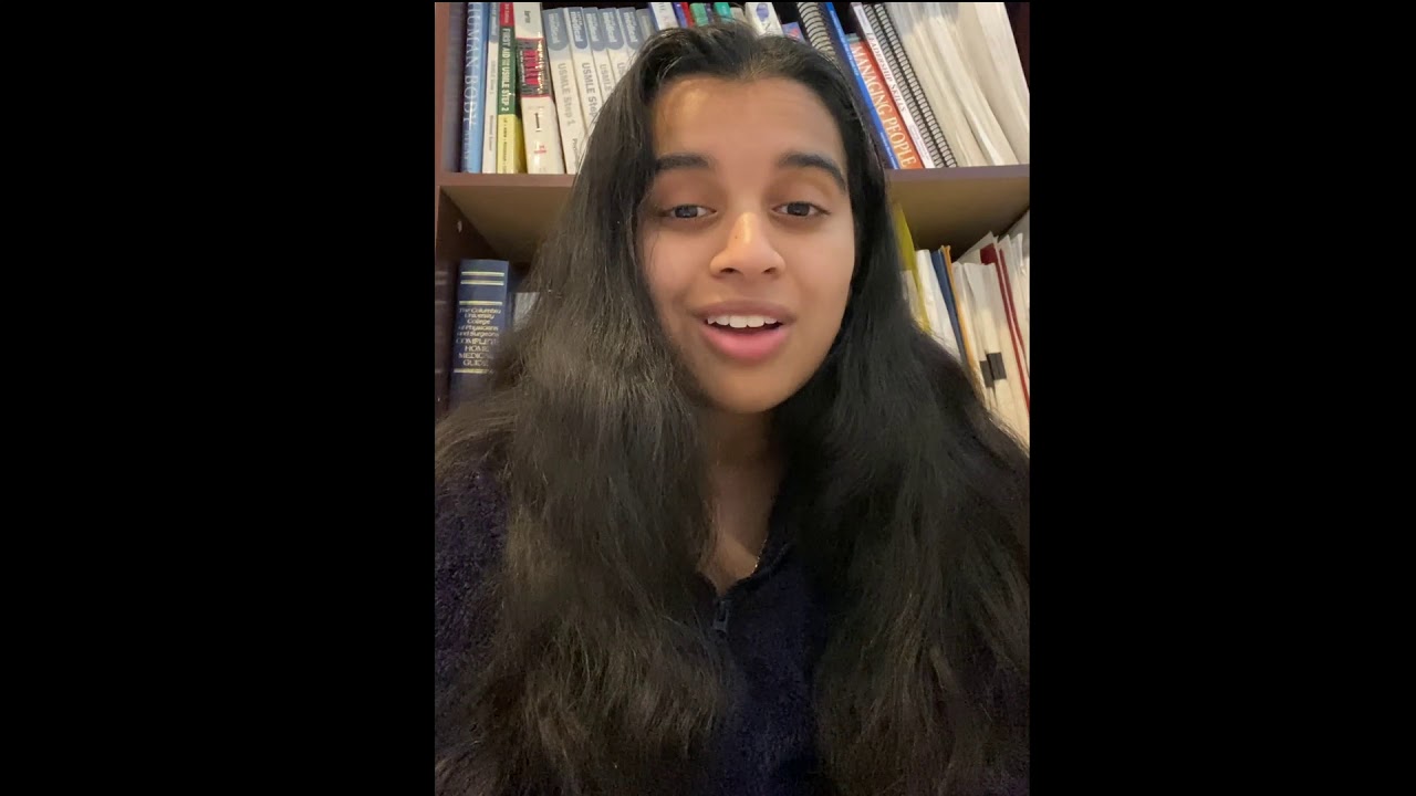 Antara Pal Davidson Scholars 2020 video - YouTube