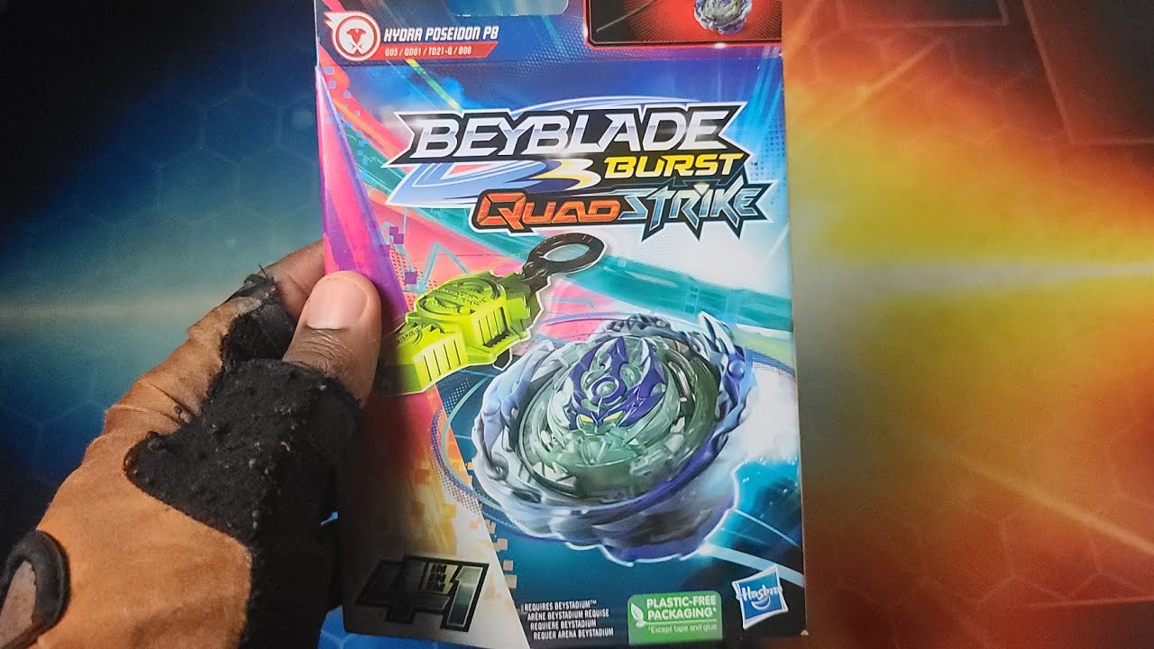 HYDRA?! NEW BEYBLADE BURST QUADSTRIKE HYDRA POSEIDON UNBOXING! - YouTube