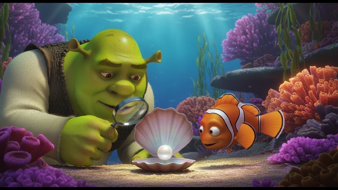 Shrek y Nemo: La búsqueda del tesoro marino - YouTube
