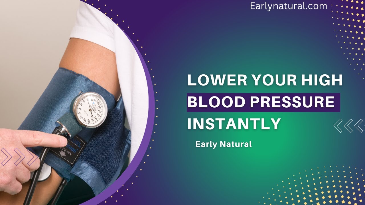 Lower Your High Blood Pressure Instantly #bloodpressure - YouTube