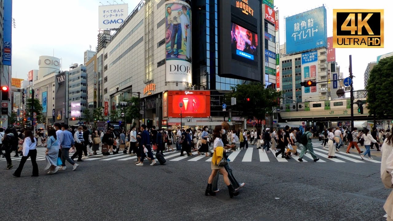 Tokyo's High population density area under covid-19 | Walk Japan 2021 ...