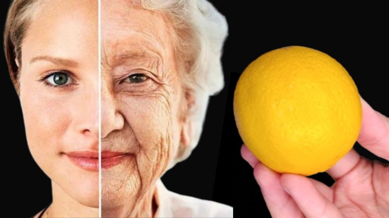 Lemon erases all wrinkles even at 70! Anti-aging skin care secrets ...