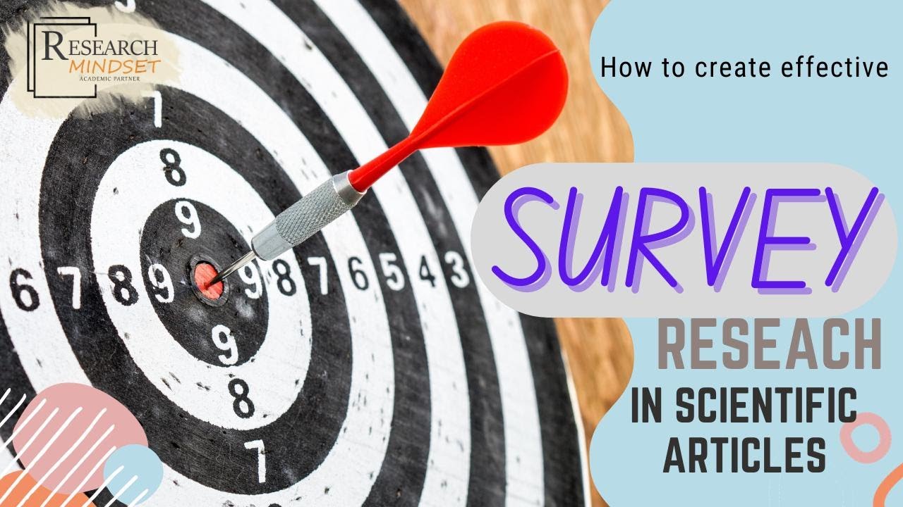 How to create effective survey design in scientific articles - YouTube