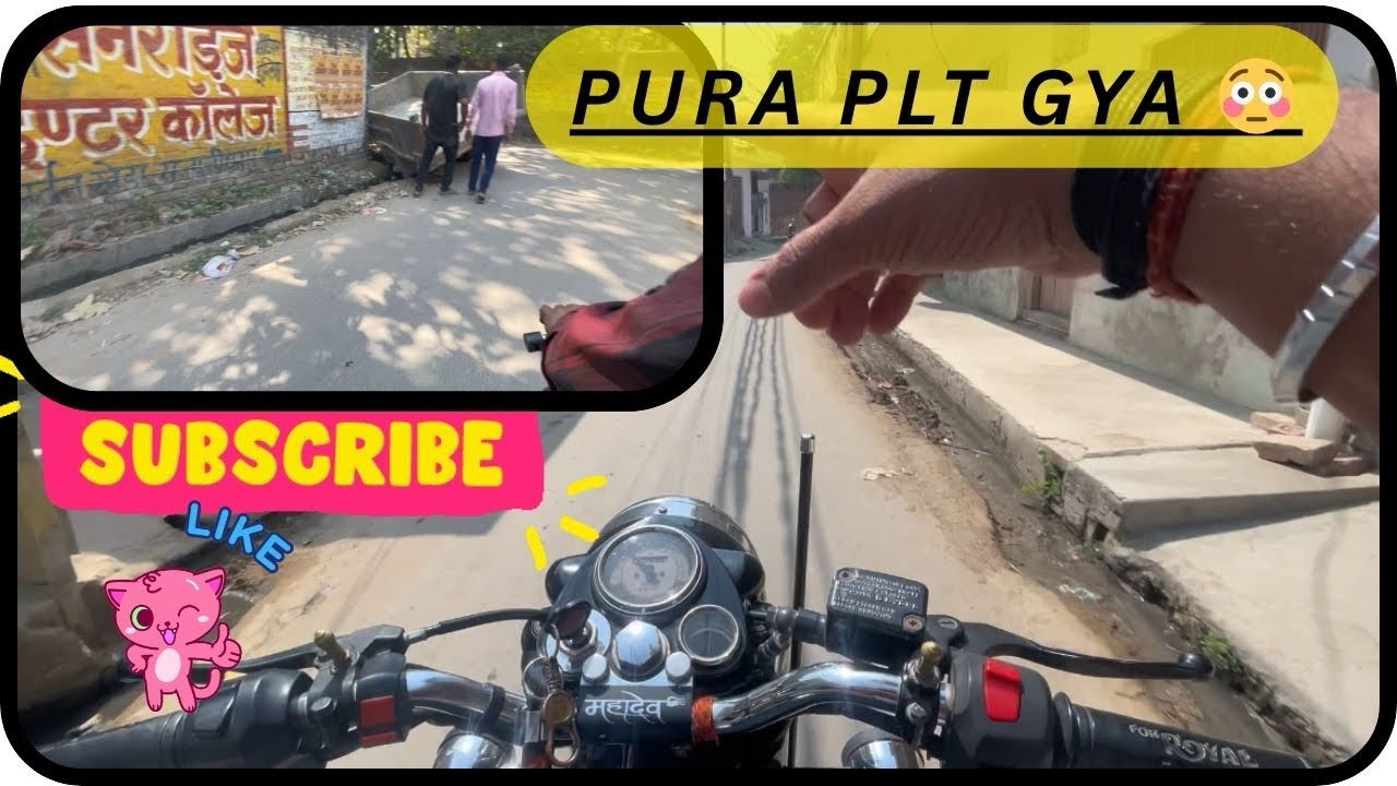 Pura Troli Hi Plta Diya 😵 !! Bullet Me Ye Ky Hua 🤦‍♂️ - YouTube
