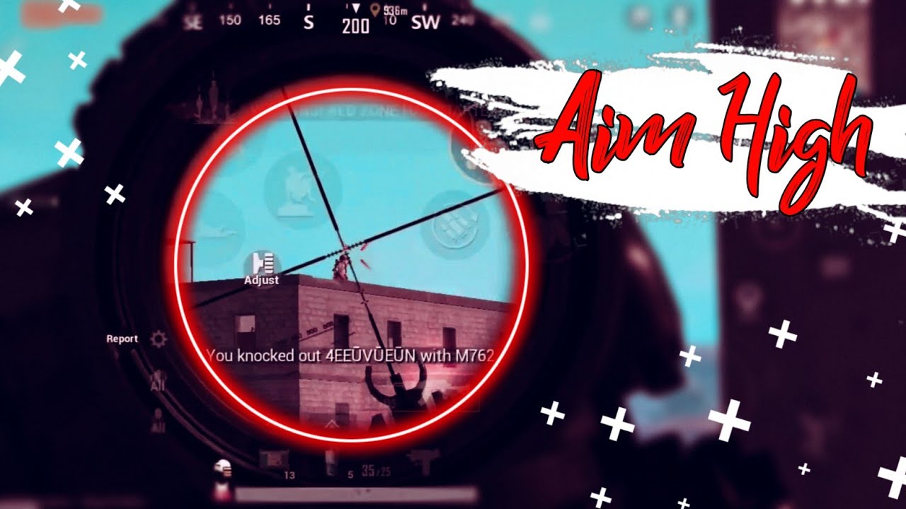 PubgMobile MontageAim High || Miramar || Aim Assist Off || Six Finger ...