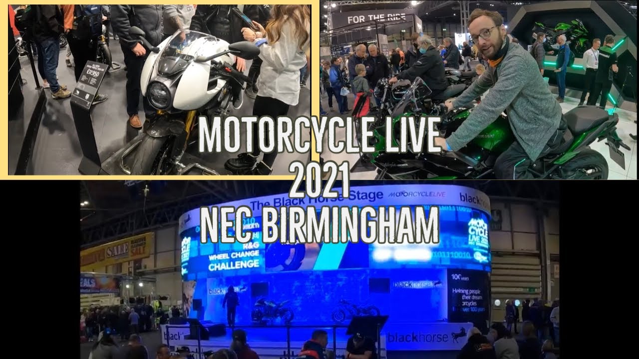 Motorcycle Live NEC 2021 - Z1000SX / CBR600F - YouTube