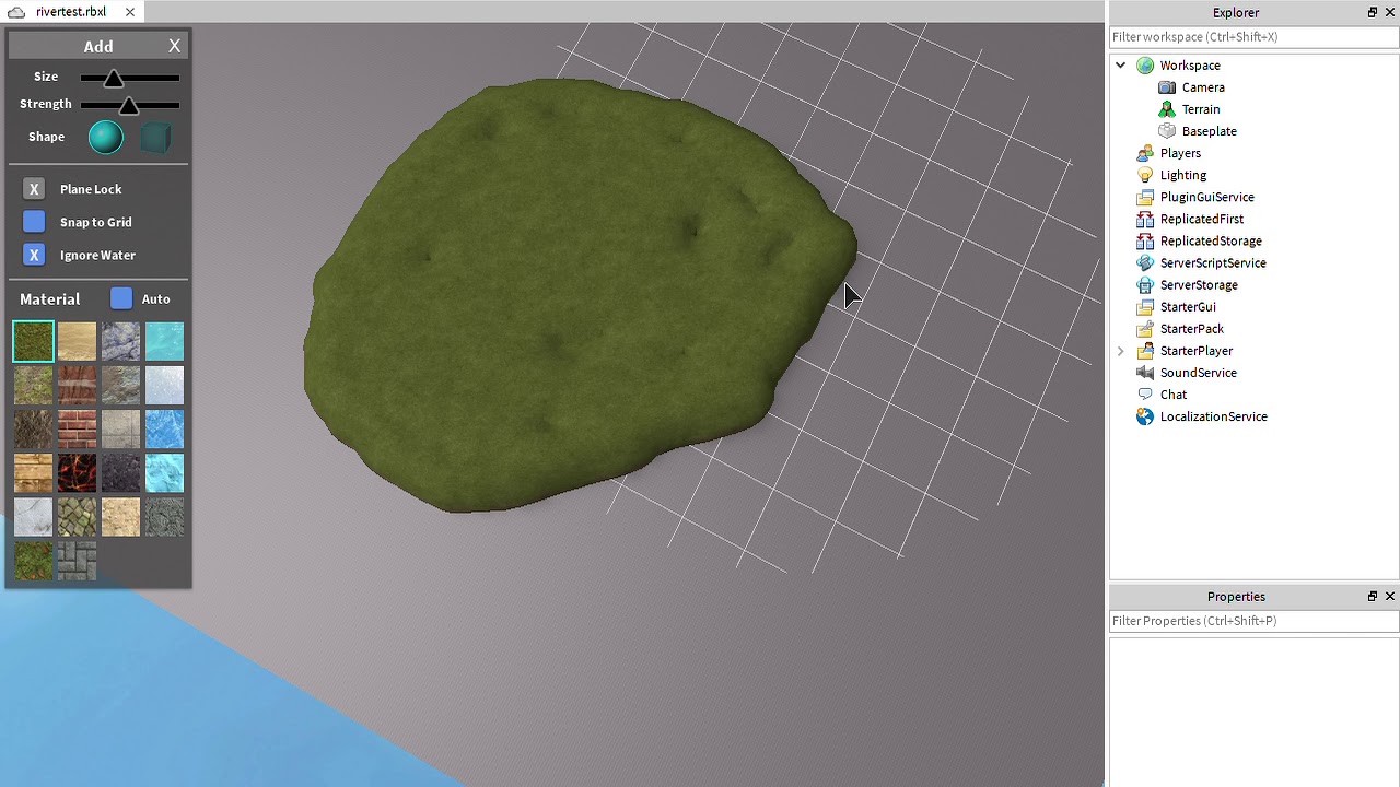 Roblox Studio - Making a River - YouTube