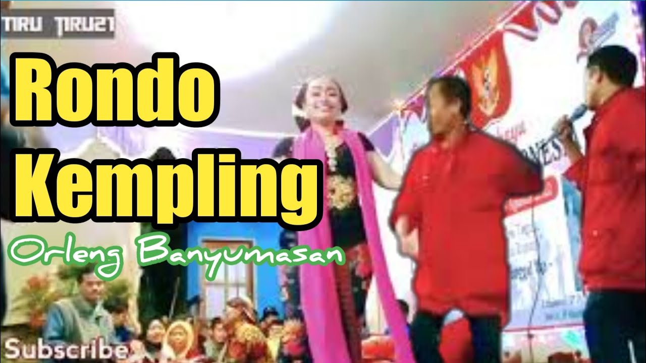 Lengger banyumasan campursari rondo kempling - YouTube