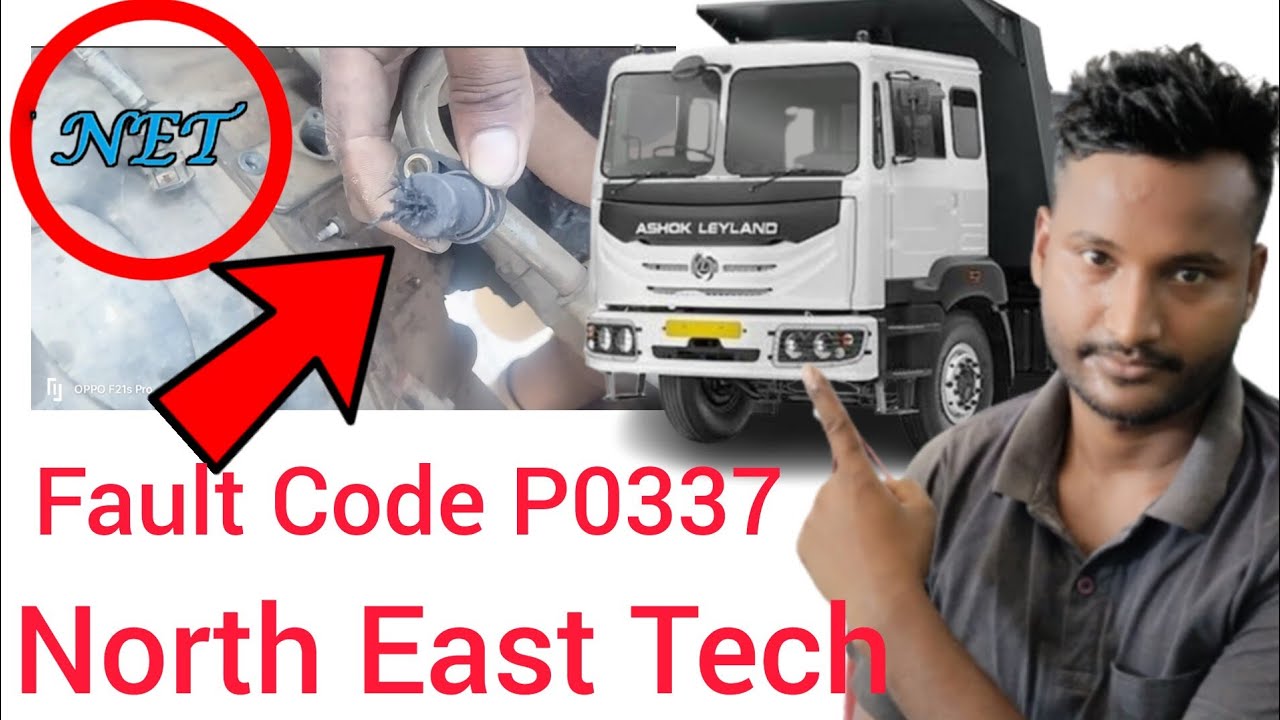 Ashok Leyland Bs4 fault Code P0337 crankshaft sensor no signal and ...