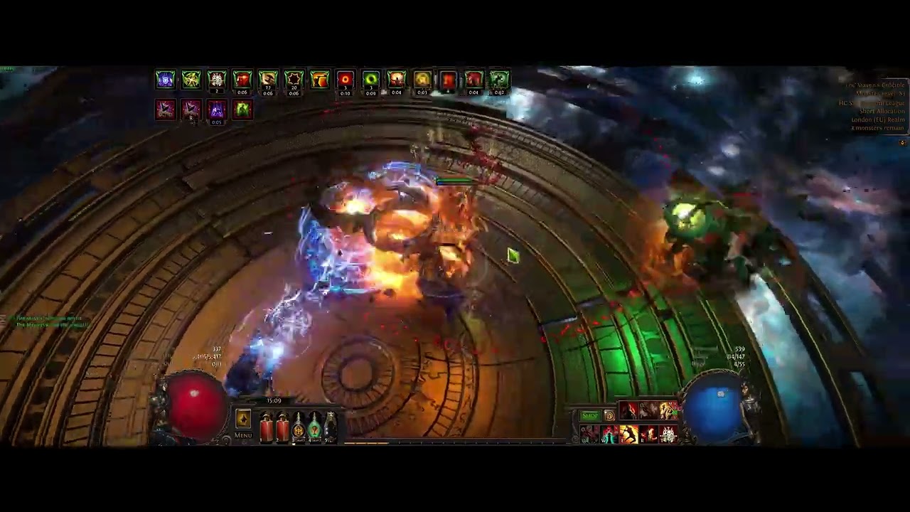 [HC SSF Sanctum] Boneshatter Juggernaut vs The Twisted - YouTube