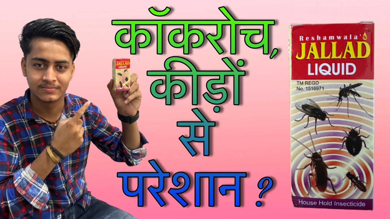 Cockroach, Makkhi Jaise Keedo Se Pareshan ? Use Karen JALLAD LIQUID ...