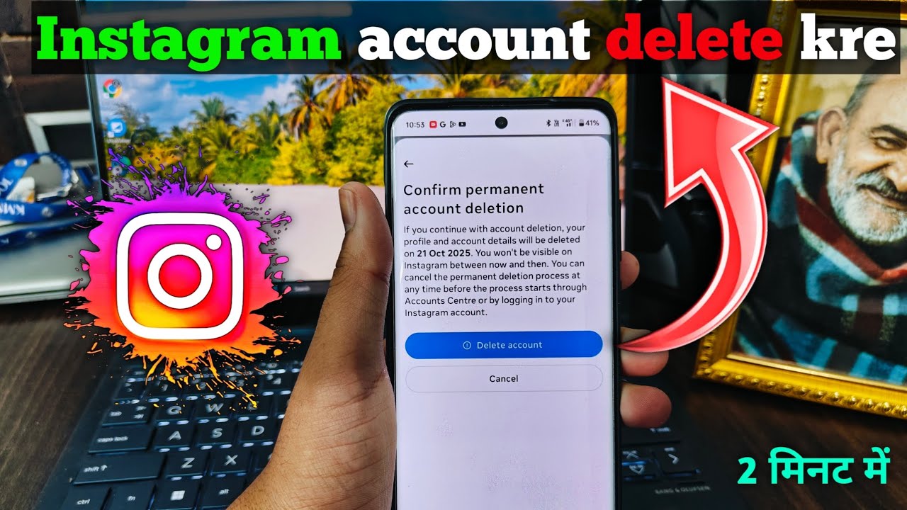 Instagram Account Delete Kaise Kare Permanently | How To Delete ...