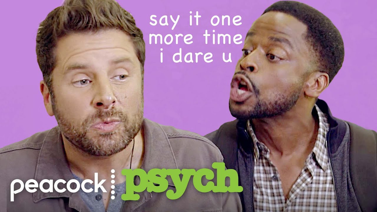 Every time Shawn says "Gus, don't be a..." (part 2) | Psych - YouTube