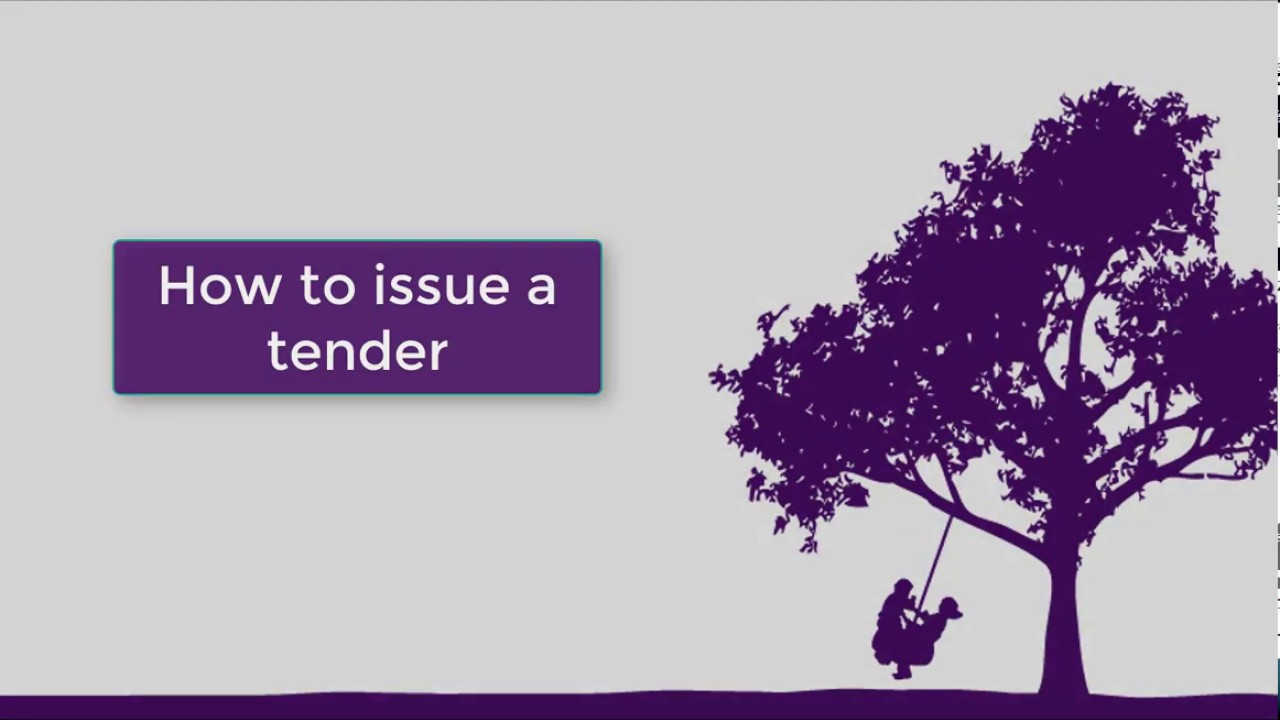 LA How To Issue A Tender YouTube LA How To Issue A Tender YouTube