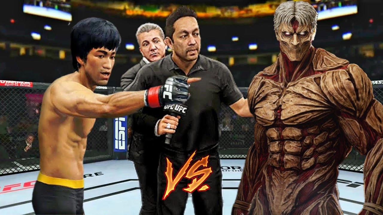 Bruce Lee vs. Armored Titan - EA Sports UFC 4 - YouTube