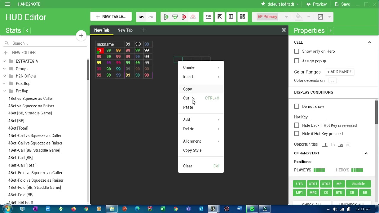 Configuración HUD Hand2note español - YouTube