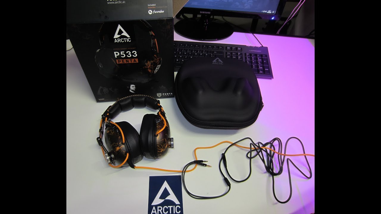 Headset Arctic P533 Penta Gaming Kopfhörer - YouTube