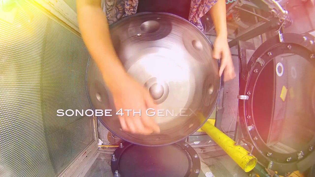 春宵/Silver Spring Handpan/ sonobe 4th Gen.2018 - YouTube