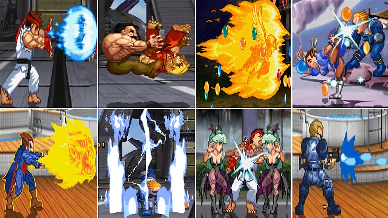 Chibi Fighters - Pocket Fighters Remake All Player Super - YouTube