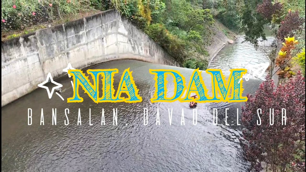 NIA DAM BIGGEST WATER SLIDE IN MINDANAO AT BANSALAN, DAVAO DEL SUR ...