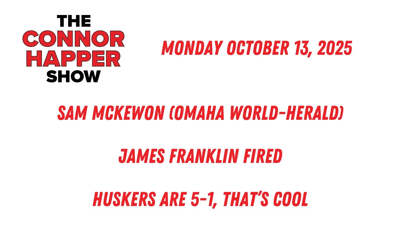Manic Monday // The Connor Happer Show // 10-13-25 - YouTube
