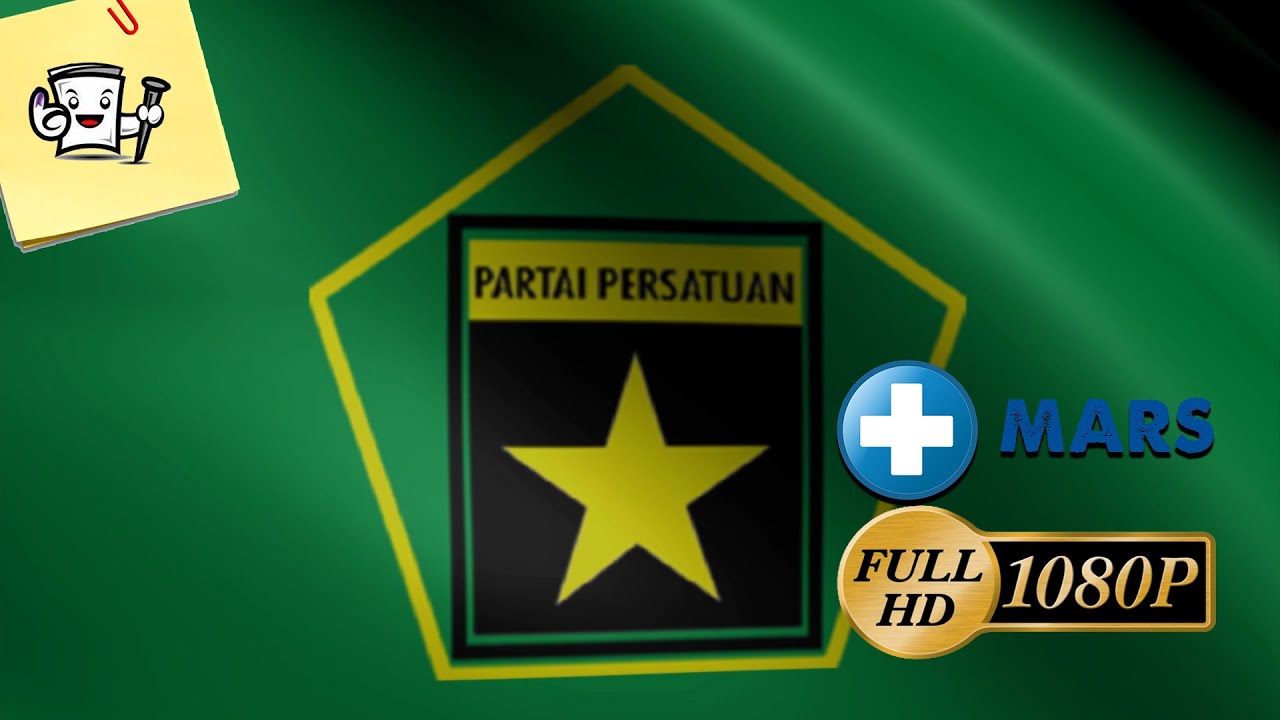 [FULL HD] 3D ANIMASI BENDERA PARTAI PERSATUAN PEMBANGUNAN PPP (DENGAN ...